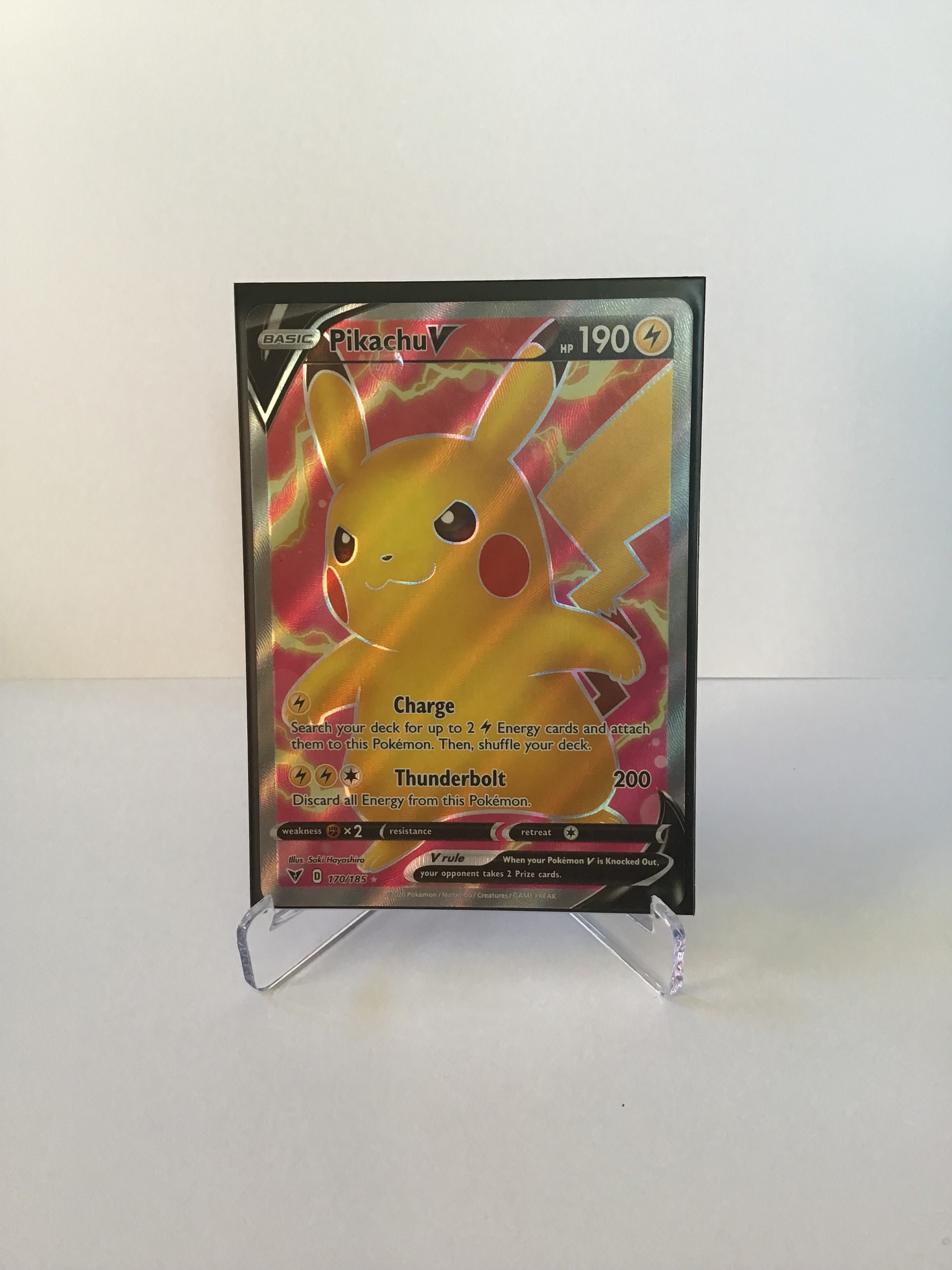 Pikachu V (Full Art) – Spookidex