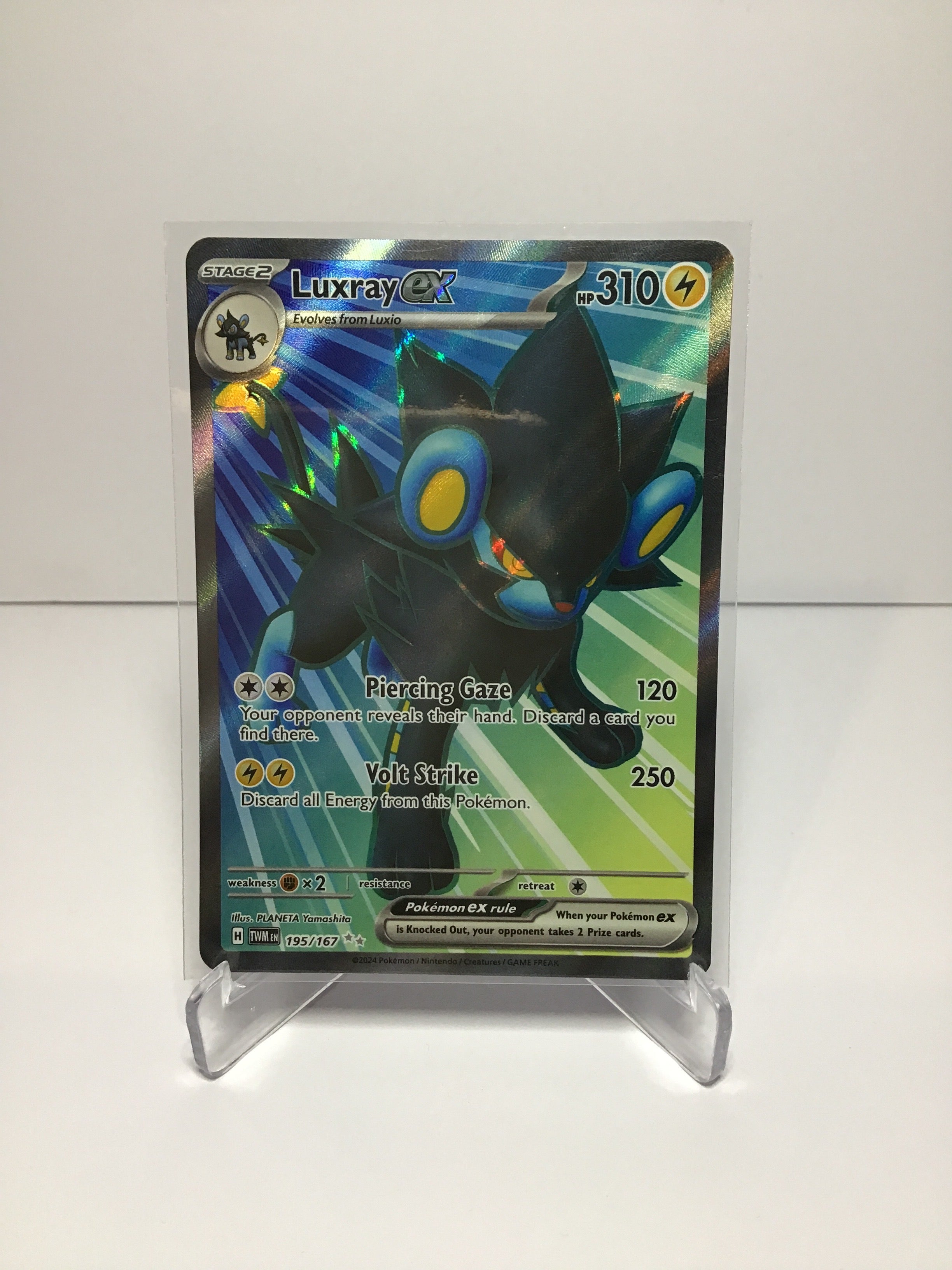 Luxray EX 195/167 (Full Art) – Spookidex